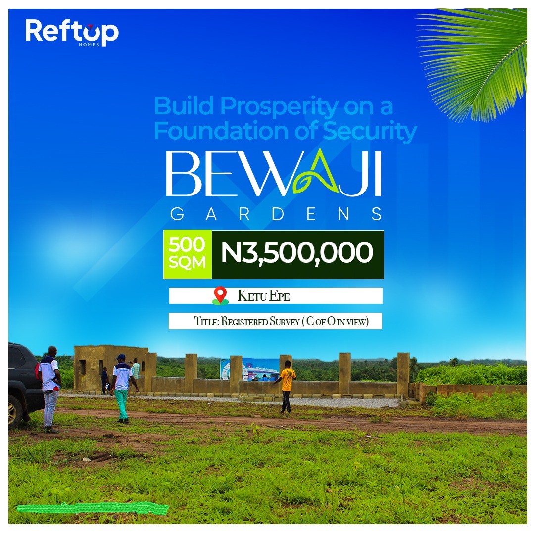 BEWAJI GARDENS CITY, KETU EPE | TPI HOMES & PROPERTIES LIMITED