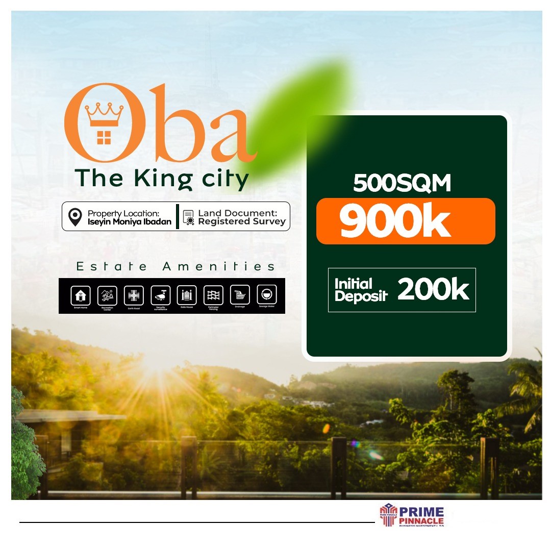 Plots of Land For Sale at OBA - The King City, MONIYA, IBADAN